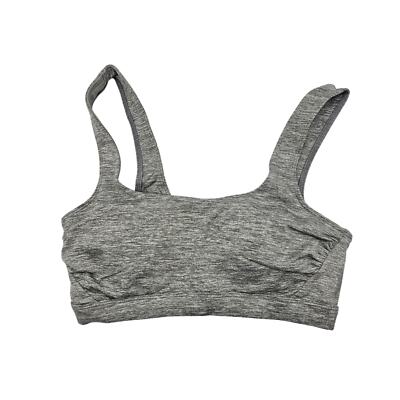 Free People Women's Gray Workout Sports Bra Twist Keyhole Back Size XS ...