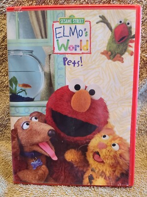 SHELF00j DVD tested~ 123 Sesame Street - Elmo's world - pets | eBay