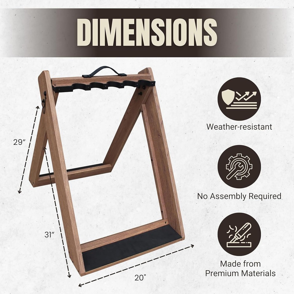 10 Gun Floor Rack with Storage Wood Standing Rifle Shotgun Storage ...