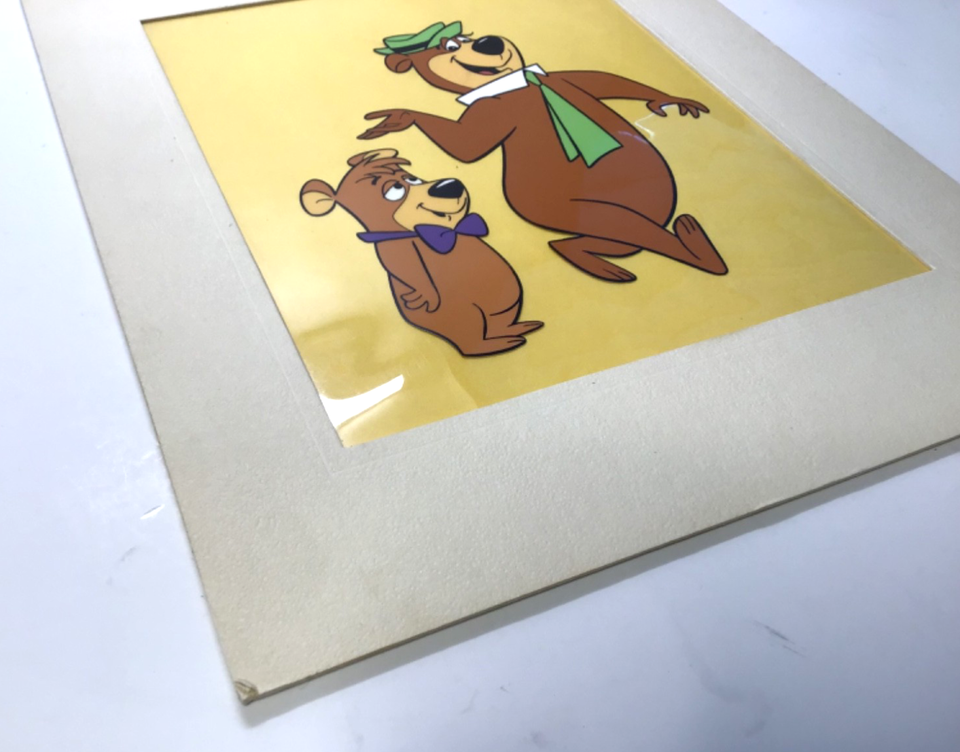 YOGI BEAR & BOO BOO CARTOON PRINT - 10-3/4" X 13-3/4" HANNA BARBERA | eBay
