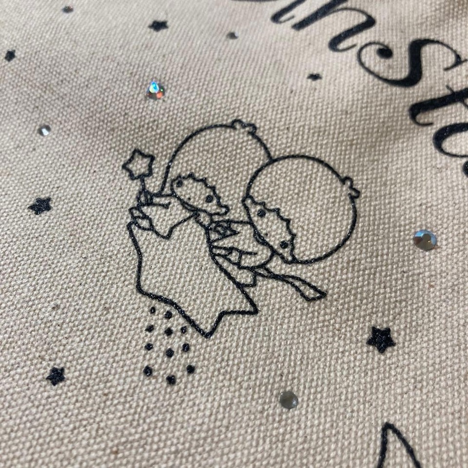 LIGHTS STYLE Kiki Lala Mini Tote Bag Sanrio, Used, Crystal Decor, | eBay