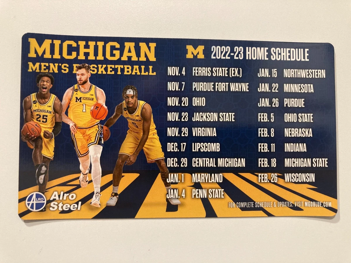 University Of Michigan Basketball 2022