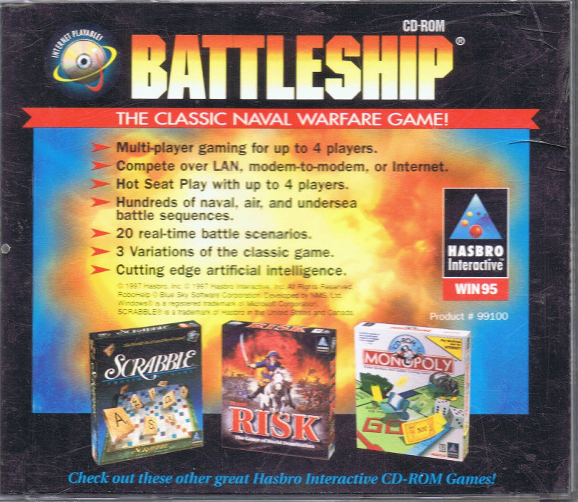 Battleship (PC, 1997, Hasbro Interactive) 608610991000| eBay