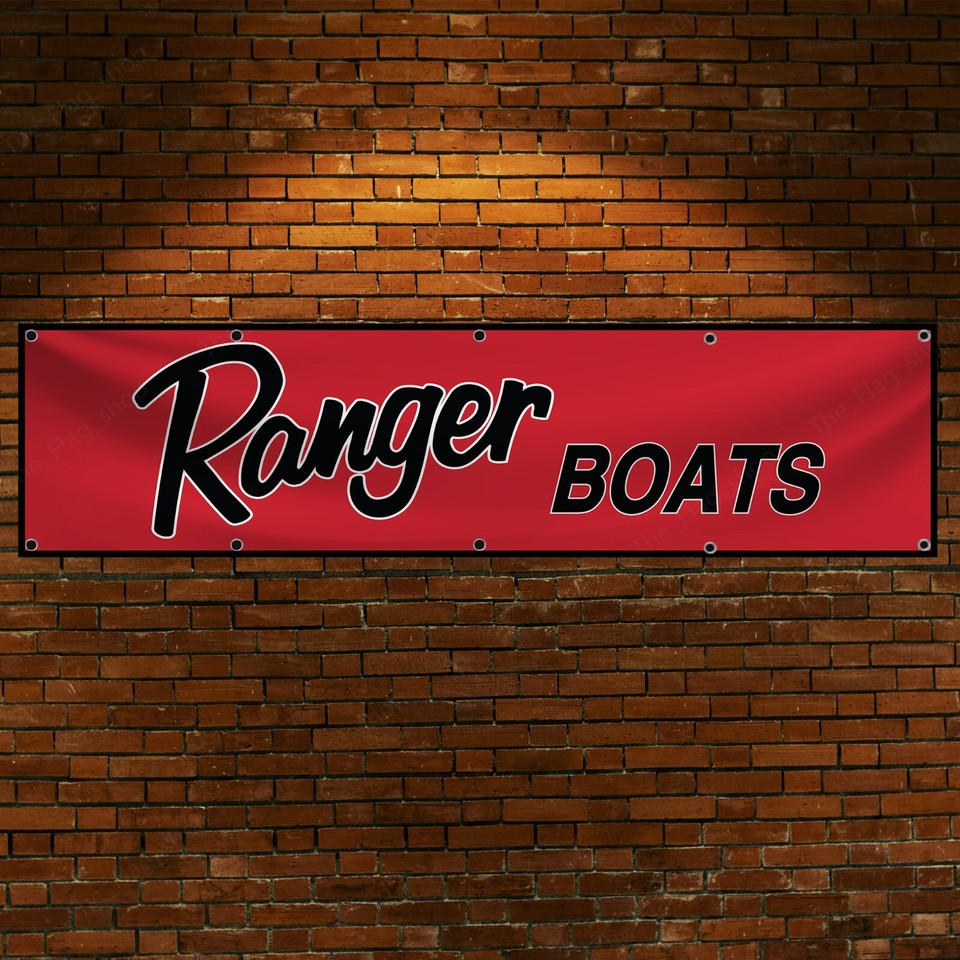 Ranger Boats 2x8 ft Flag Banner Marine Boats Fishing Man Cave Wall ...