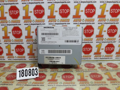 2012 2013 2014 HONDA CRV XM SATELLITE CONTROL MODULE 39820-T0A-A01 OEM ...