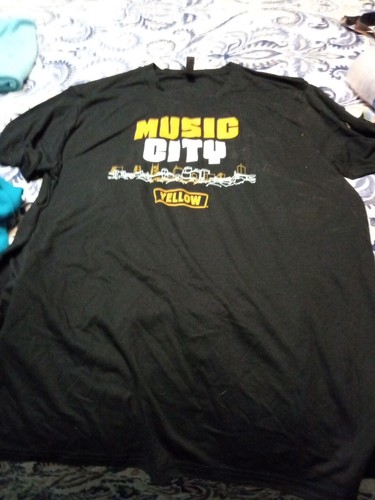 Yellow Freight Music City T Shirt XL | eBay