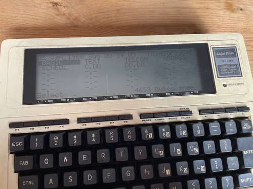 Tandy / Radio Shack TRS-80 Model 100 Portable Computer (Read ...