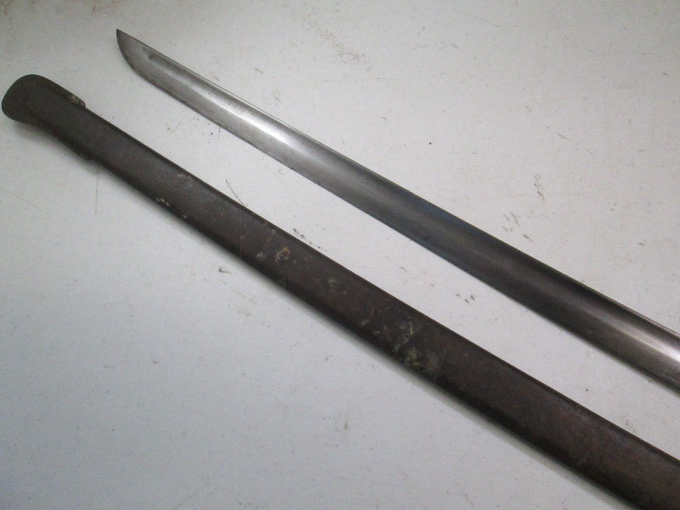 RUSSO JAPANESE NCO CAVALRY SWORD AND SCABBARD ARSENAL MARKED #Y3 | eBay