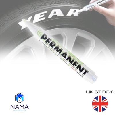 Paint Marker Pen Waterproof Oil Markers Pens Car Tyre Tire Tyres Metal ...