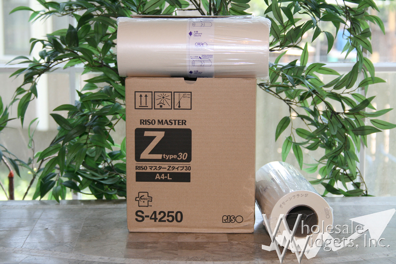 2 Genuine Riso Brand S-8188 Master Rolls, Old Risograph Part # S-4250 ...