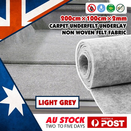 2m×1m Auto Carpet Underfelt For Trunk Liner,Garage Floor Underlay Easy ...