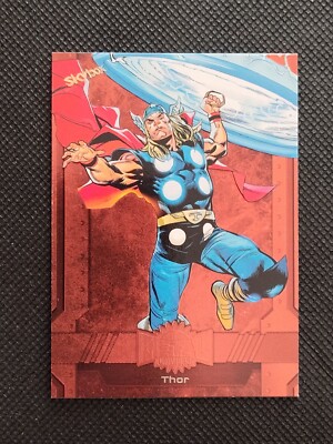 2024 Skybox Marvel Metal Universe Avengers #174 Thor Copper | eBay