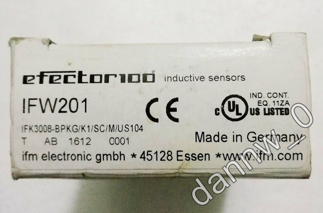 - ifm EFECTOR IFW201 Inductive Proximity Sensor for sale online | eBay