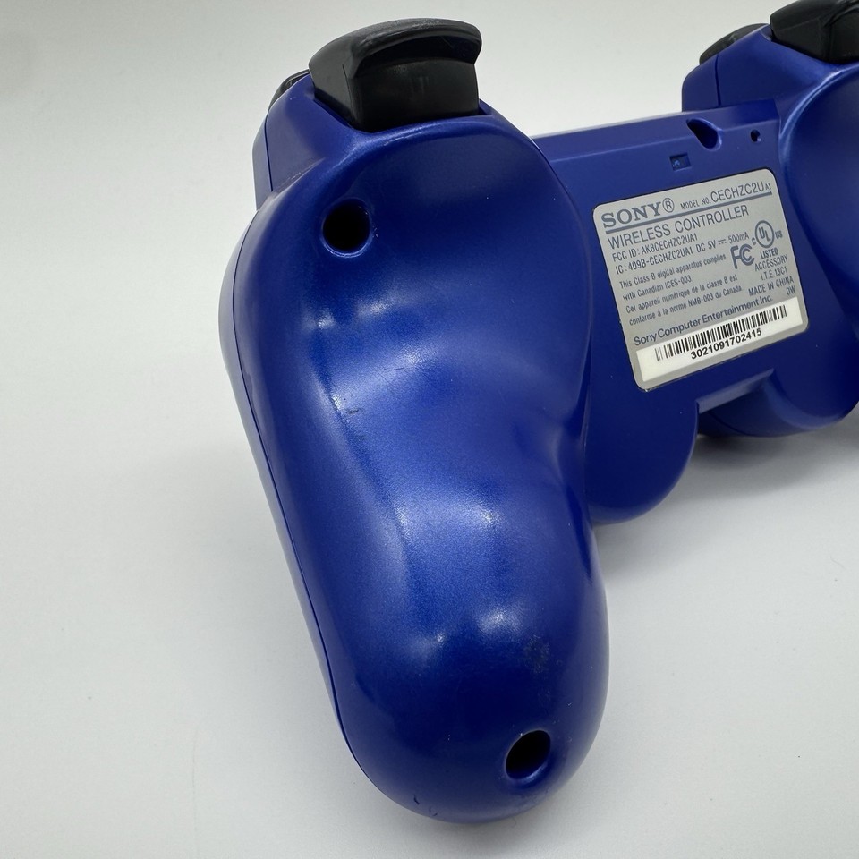 Authentic Sony PlayStation 3 PS3 Blue OEM DualShock Sixaxis Controller | eBay