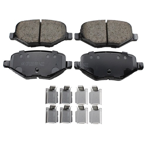 Akebono ProAct Rear Disc Brake Pads For Ford Edge Flex Explorer Lincoln ...