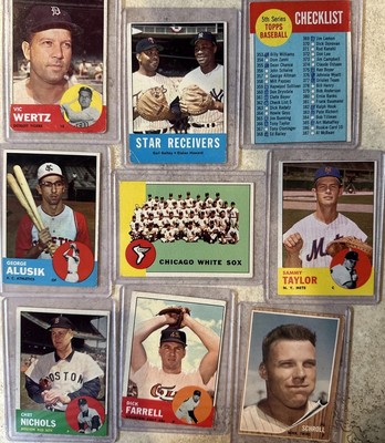 Topps 1960 Vintage Basbeall 20 Card Collection. | eBay