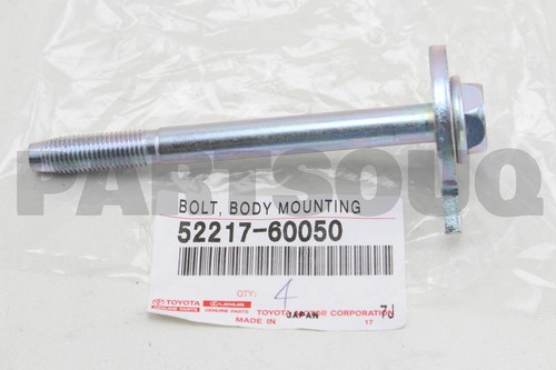 5221760050 Genuine Toyota BOLT, BODY MOUNTING 52217-60050 | eBay