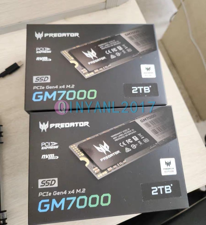 1PCS Acer Preoator SSD GM7000 2TB 7400MB/s Pcle4.0 independence cache New | eBay