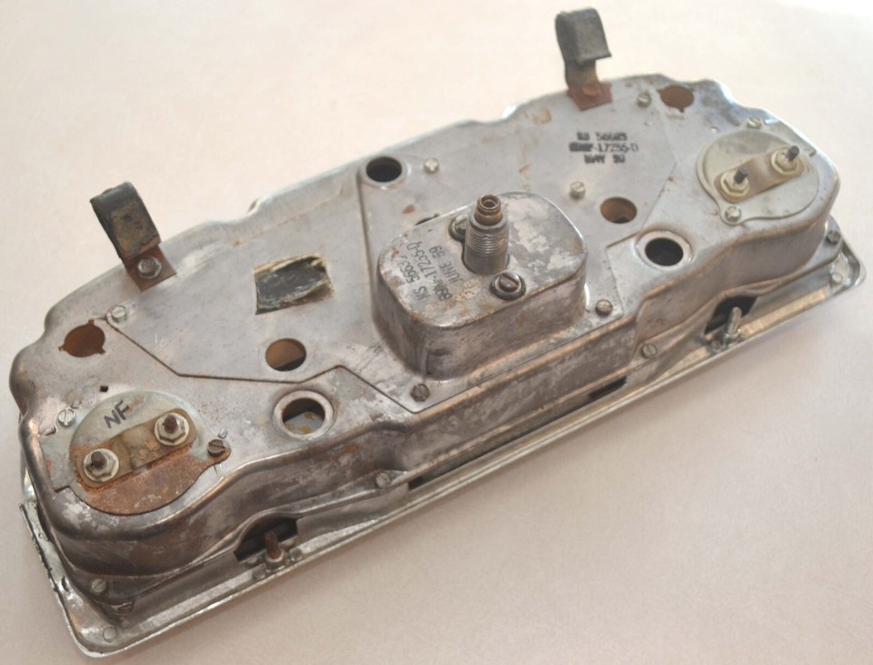 1959 Edsel Speedometer Dash Gauge Instrument Cluster Housing, Ranger ...