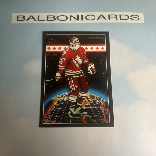 1993-94 Pinnacle - World Junior Championships Michael Peca #478 (RC ...