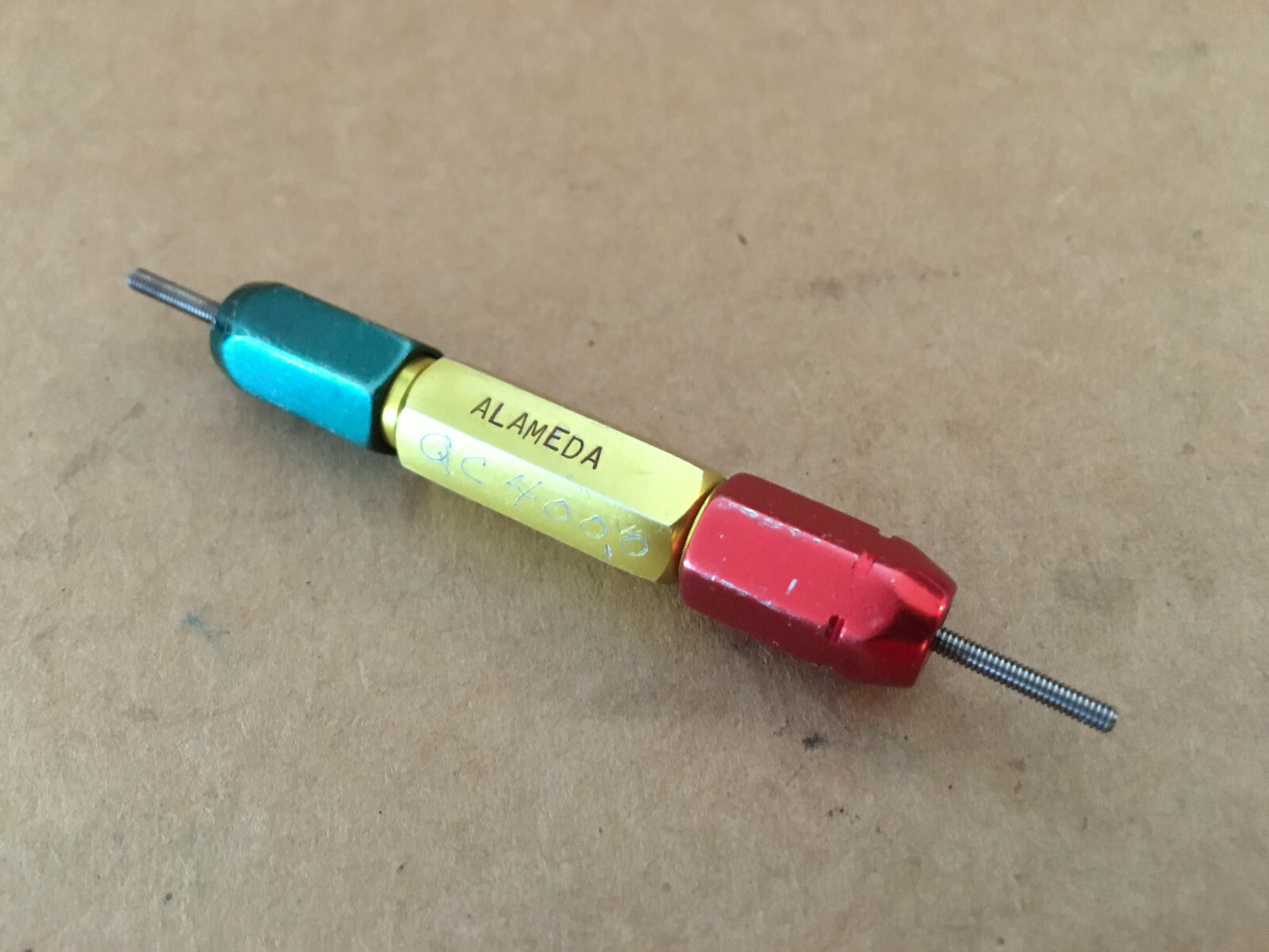 ALAMEDA M2 X .40 6H THREAD SET PLUG GAGE GO HI P.D.'S = 1.740 & 1.830 ...