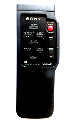 SONY CAMCORDER REMOTE RMT-708 CCDTRV13E CCDTRV57E CCDTRV65E CCDTRV87E ...
