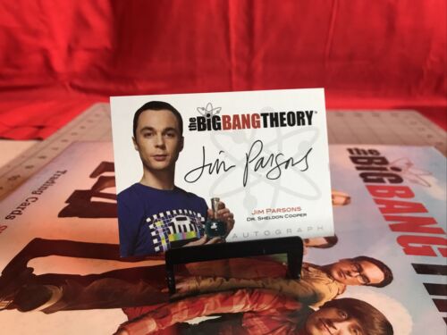 2011 Cryptozoic Big Bang Theory Jim Parsons Sheldon Cooper A2 Autograph ...