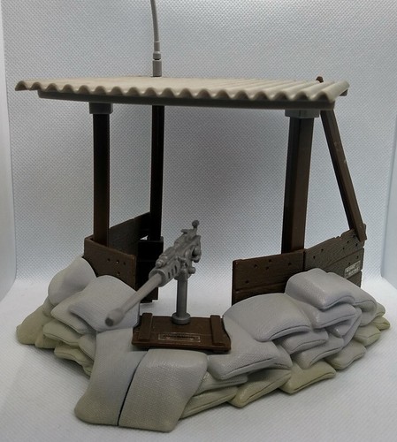 GI Joe 2009 ROC Rise Of Cobra Outpost Defender 1/18 Scale Playset ...