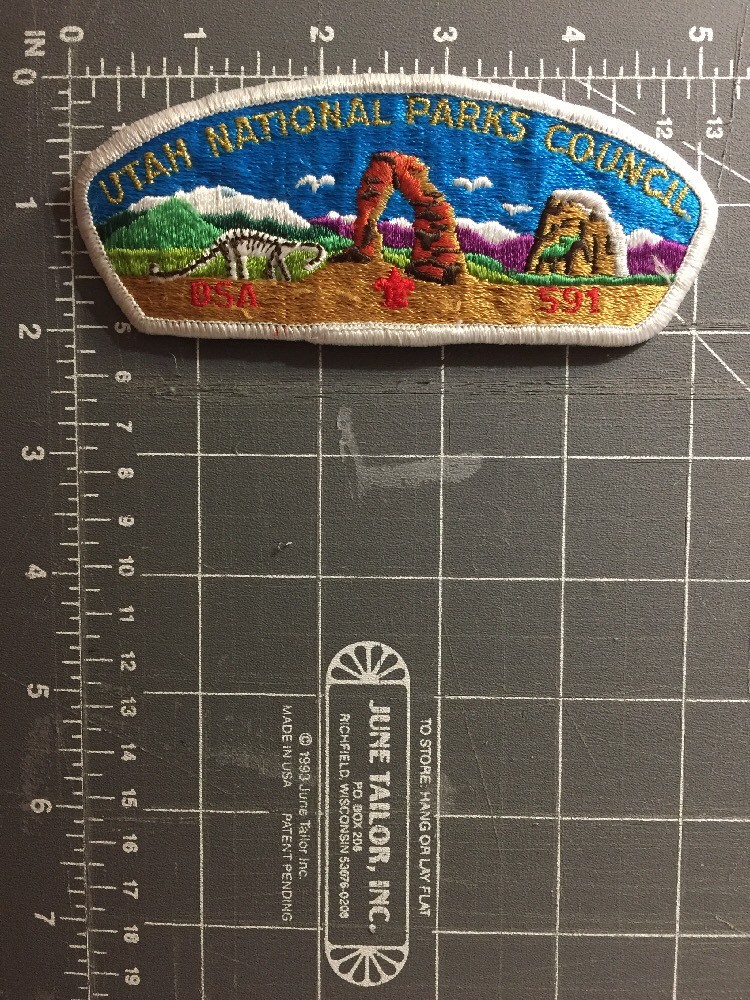 Utah National Parks Council UT Shoulder Patch BSA Boy Scouts of America ...