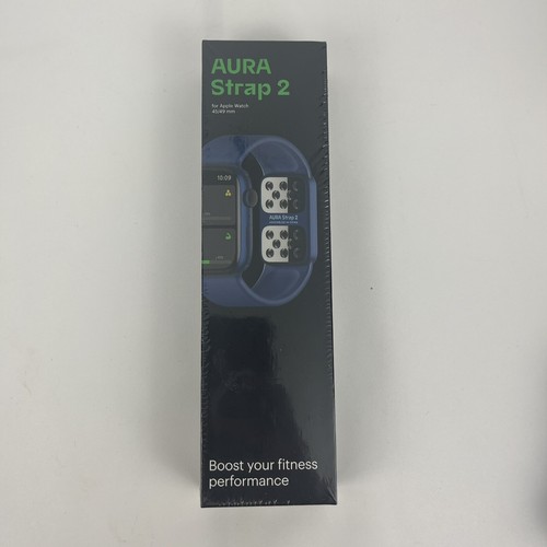 AURA Strap 2 for Apple Watch Navy Blue 45/49mm Sealed | eBay