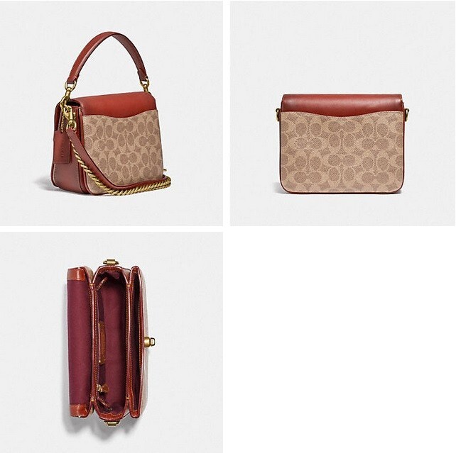 COACH 89089 Cassie crossbody 19 in signature canvas NWT | eBay