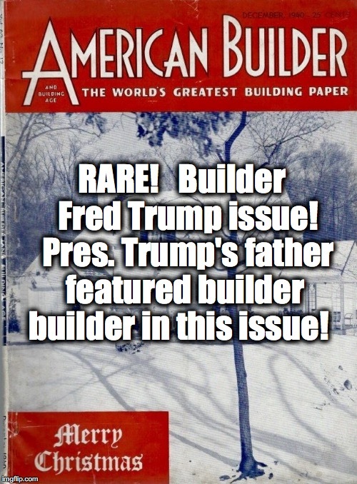 Trump American Builder Fred Trump! Donald's father, Fred Trump History ...