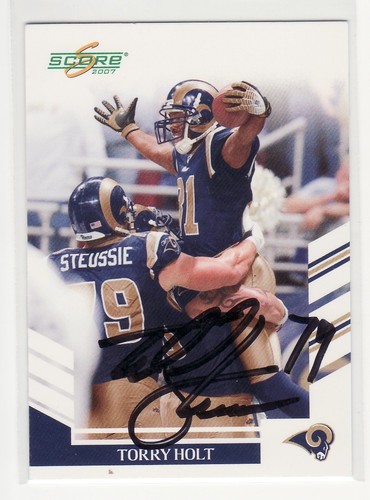 TODD STEUSSIE ST. LOUIS RAMS AUTOGRAPHED CARD #79 IN THE PICTURE | eBay