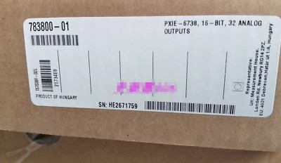 🅰️🔥 1pcs NEW PXIE-6738 783800-01 (by DHL or Fedex ) | eBay