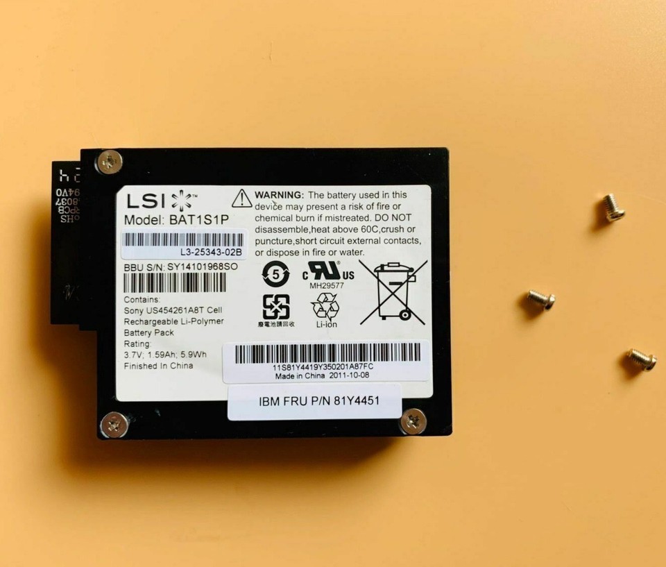 For LSI 9260 9261 9280- LSI MegaRAID LSI bbu08 bbu08 BBU | eBay