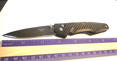 Vintage Benchmade 770 Osborne Knife 154CM Carbon Fiber USA | eBay