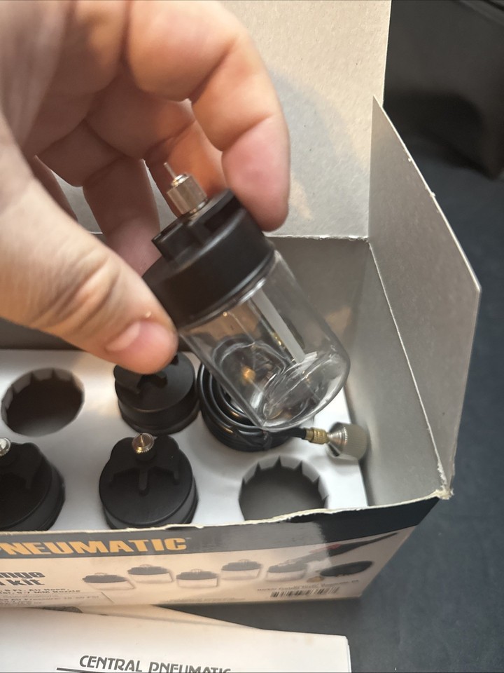 Central Pneumatic Quick Change Air Brush Kit - Item 93506 - NIB | eBay