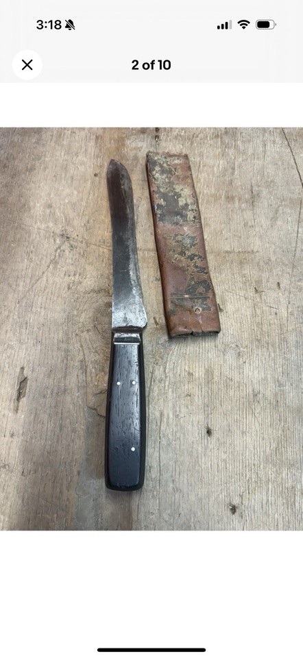 1800s 19th Century Native American Trade Knife Ex. Museum Collection | eBay