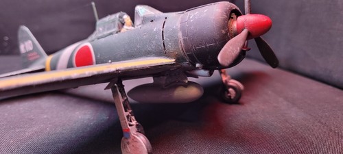 *Built* Mitsubishi A6M2 Zero WW2 Fighter Painted & Weathered 1/48 Scale ...