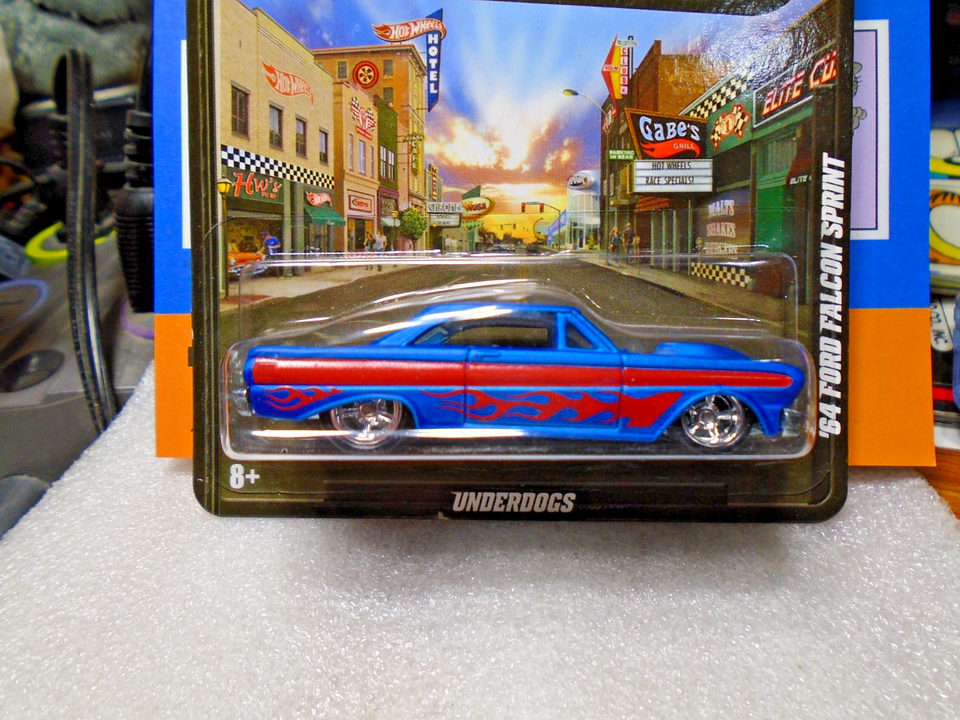 Hot Wheels Boulevard '64 Ford Falcon Sprint with Real Riders | eBay