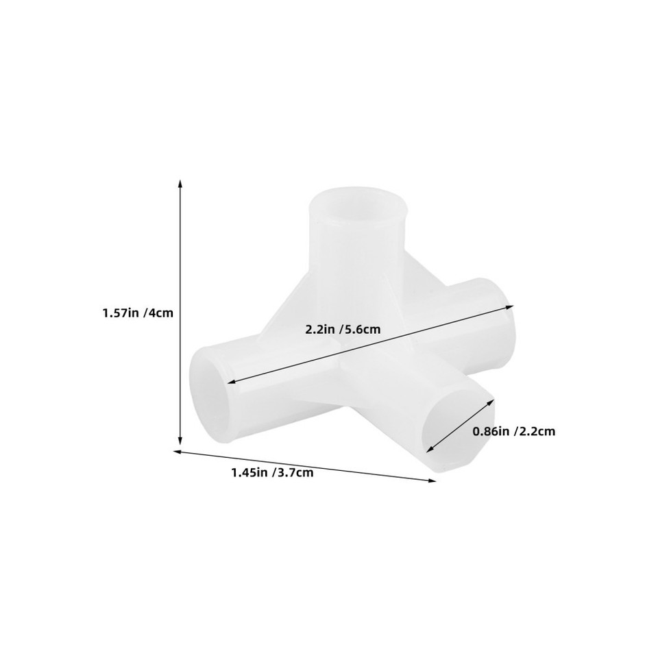 10pcs Wardrobe Frame Connectors - Plastic Closet Organizer Shelf Joints ...