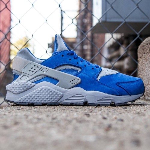 Nike Air Huarache Run Premium Blue 704830-400 "2017 Model" Rare | eBay