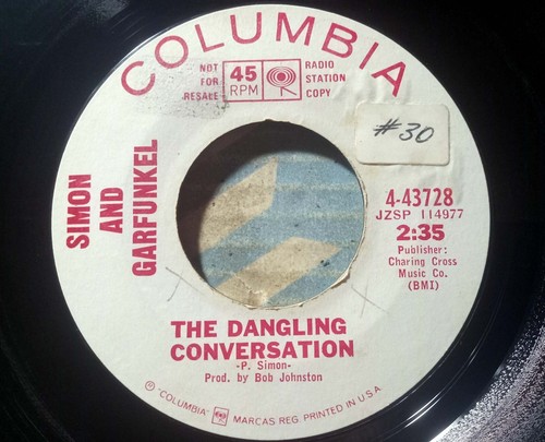 Simon And Garfunkel - The Dangling Conversation - Columbia 43728 ...