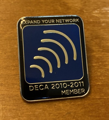DECA Member 2010-2011 Expand your Network Lapel Pin | eBay