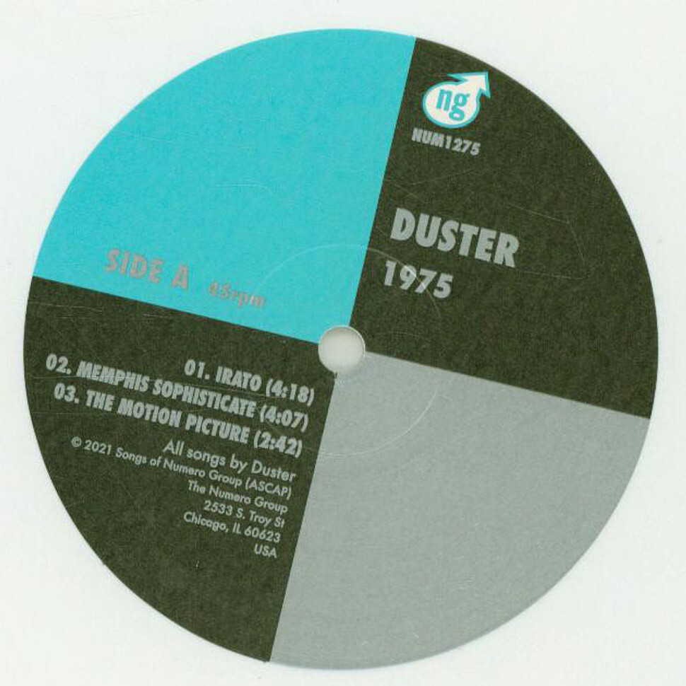 Duster - 1975 Mostly Ghost White Vinyl Edition (1999 - US - Reissue) | eBay