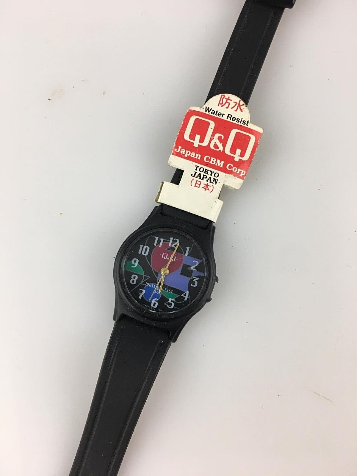 Orologio Q&Q By Citizen Quarzo Japan Sport Ragazzo 25 mm Cinturino Nero ...