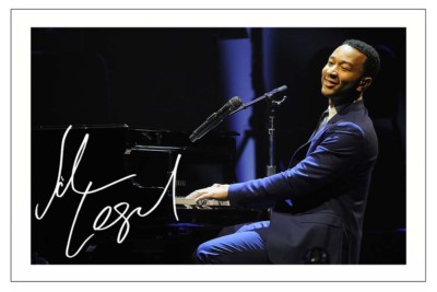 JOHN LEGEND SIGNED PHOTO PRINT AUTOGRAPH | eBay UK