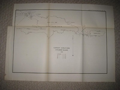 ANTIQUE 1889 CUBA PUERTO RICO DOMINICAN REPUBLIC CARIBBEAN MARITIME ...