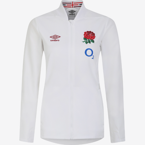 England Rugby Union Women's Umbro Anthem Jackets Sizes 8, 16, 18 Rugby ...
