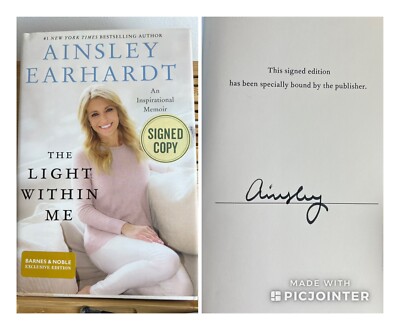 The Light Within Me Signed Book Autographed Barnes And Noble Exclusive ...